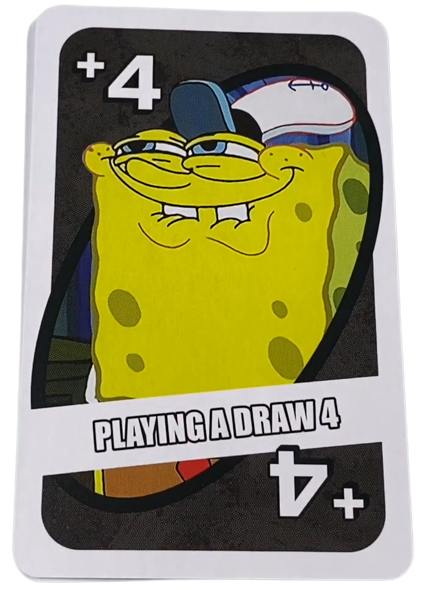 SpongeBob Meme Uno Rules - Uno Game Rules